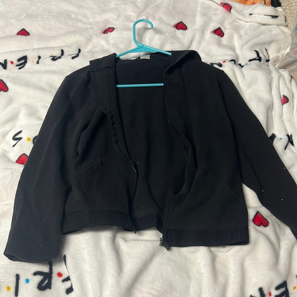 Calvin Klein | Tops | Calvin Klein Zip Up | Poshmark